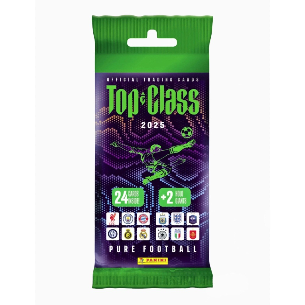 טופ קלאס - קופסת אספן - TOP CLASS 2025 - קלפי כדורגל