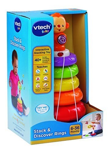מגדל טבעות מוזיקלי Vtech - צעצועים לתינוק