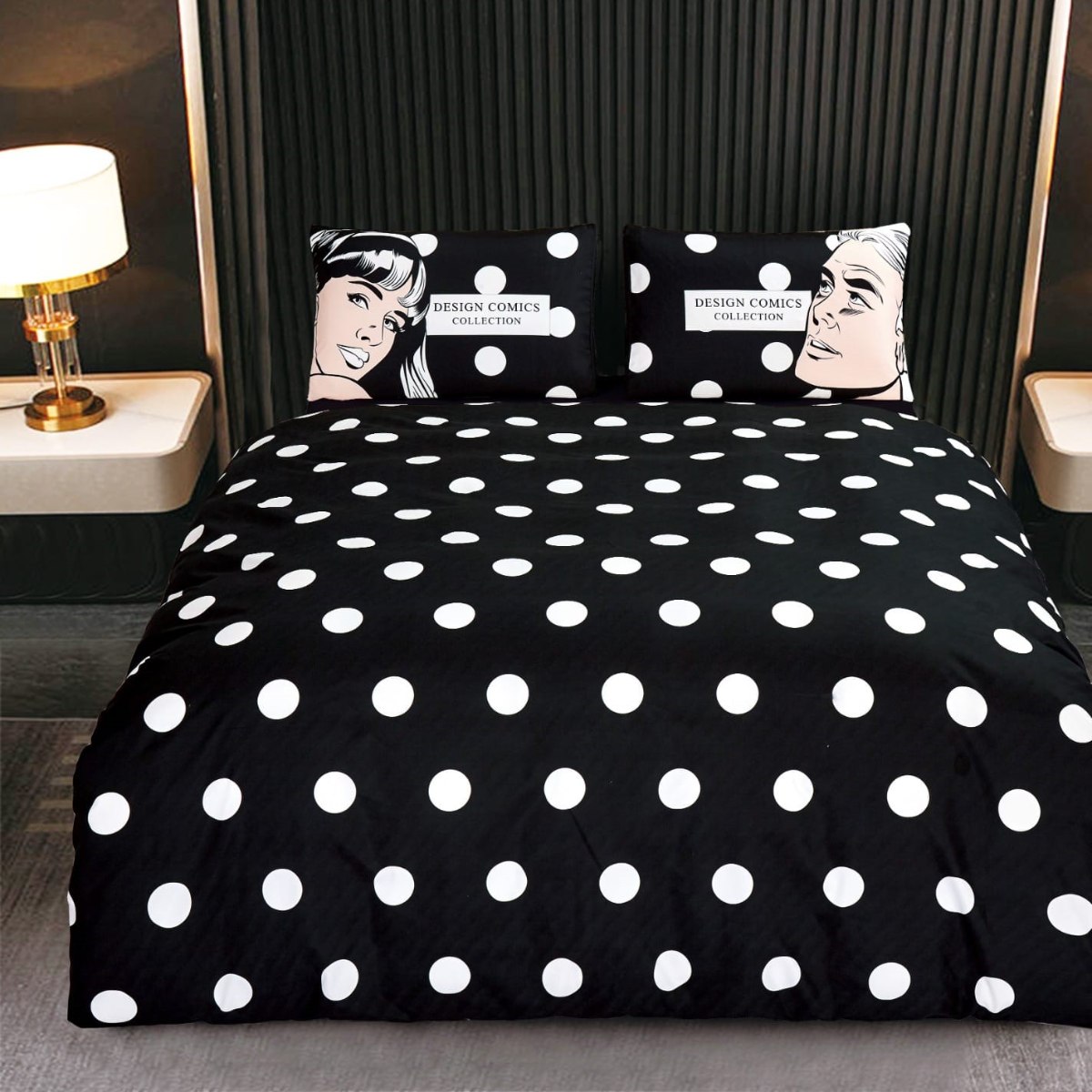 מצעים למיטה וחצי 120/200 קומיקס סטייל - דגם 1511