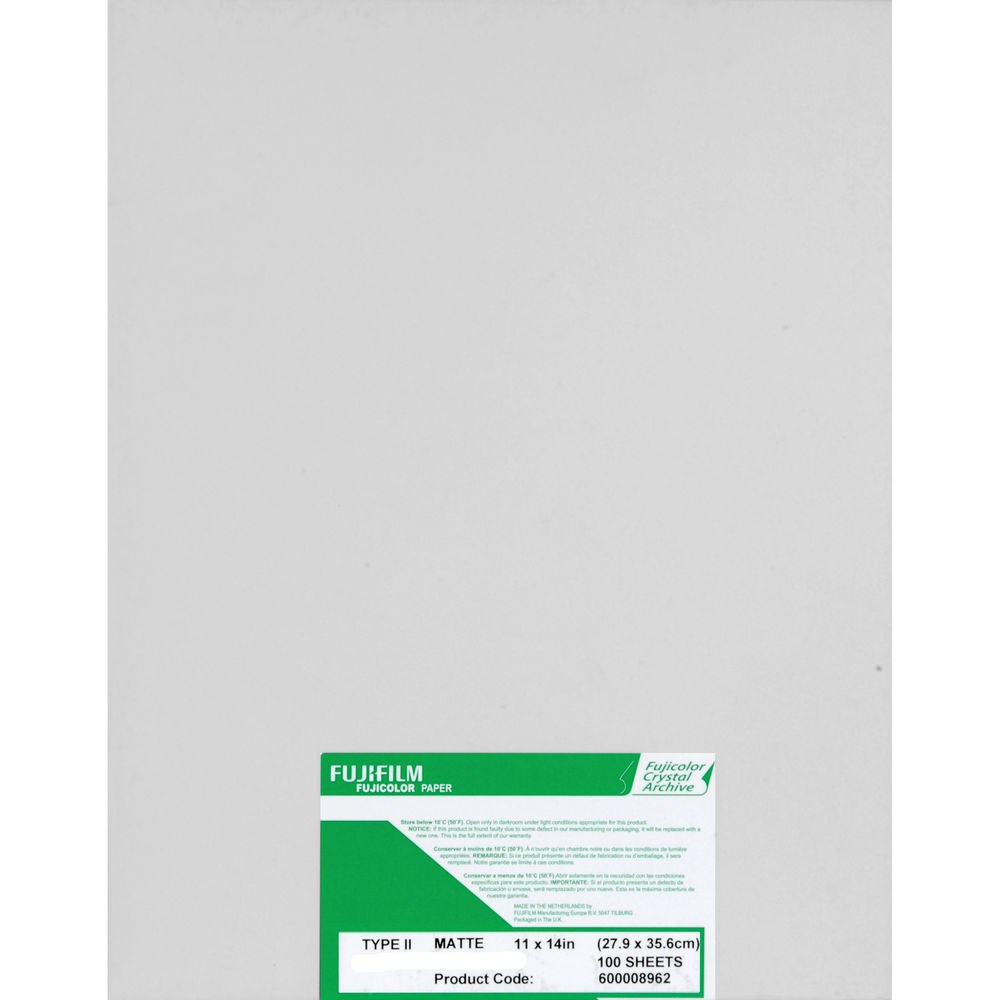Fujicolor Crystal Archive RA 4 Color Print Paper 8x10 100 