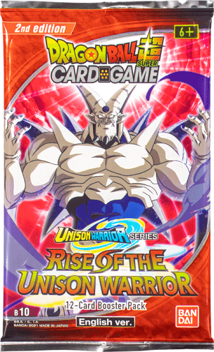 Dragon Ball Super TCG:B10 Rise Of The Unison Warrior Booster Pack קלפי ...