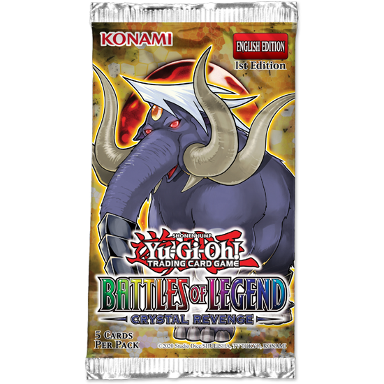 קלפי יו-גי-הו בוסטר בוקס Yu-Gi-Oh! TCG: Battles of Legend: Crystal Revenge Booster Box