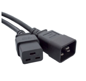 כבל מתח לשרתים C19 - C20, באורך 1.8 מטר - כבלי מתח לשרתים