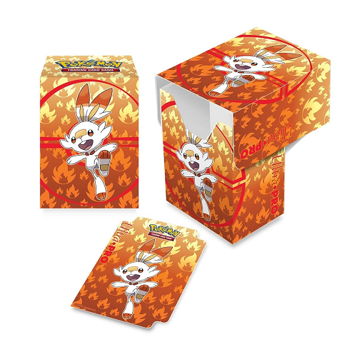 Sword and Shield Galar Starters Scorbunny Full View Deck Box for ...