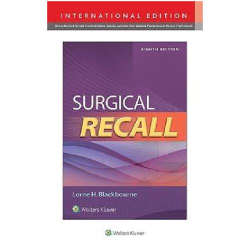 Surgical Recall 8th Edition - קטלוג | ידע ספרים