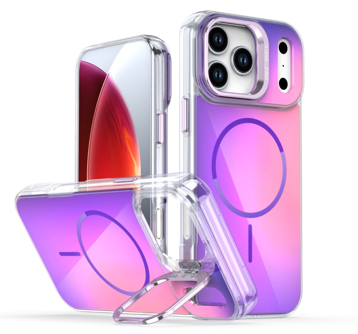 כיסוי יוקרתי Crystal Mirror MagSafe לאייפון IPHONE 16 להגנה וסטייל יחד