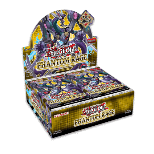 Yu-Gi-Oh PHRA Phantom Rage Booster Box קלפי יו-גי-הו TCG מקוריים בוסטר בוקס
