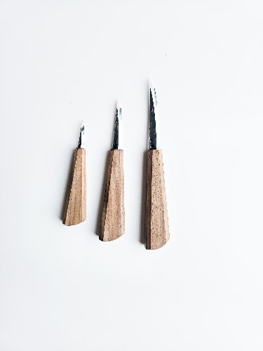 סכיני סלויד של adam ashworth אגוז | גלף