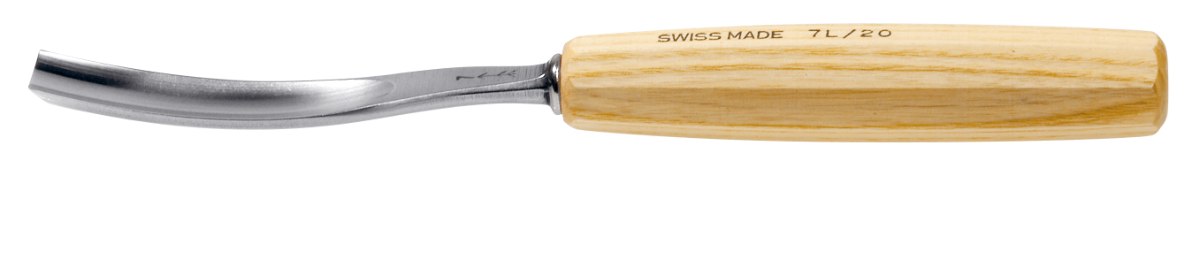 מפסלת pfeil 7L 25mm bent gouge | גלף