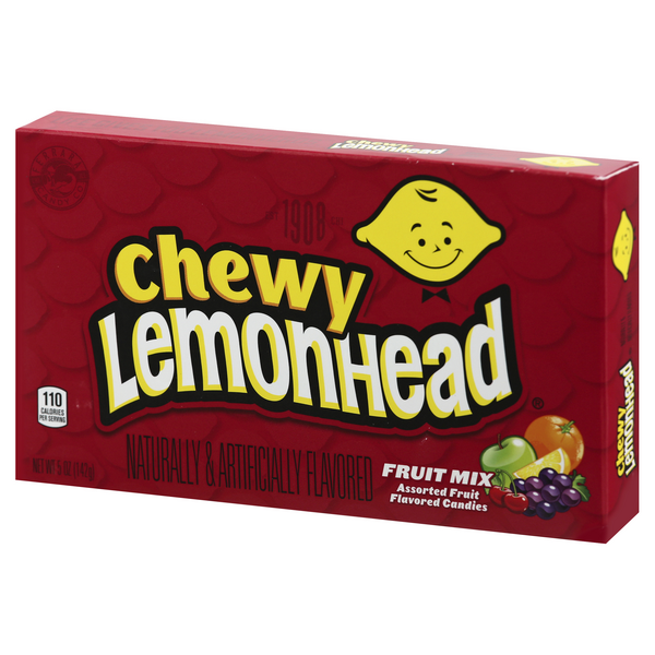 צ'בוואי ראש לימון| Lemonhead Chewy Lemonhead Mix, Assorted Fruit ...