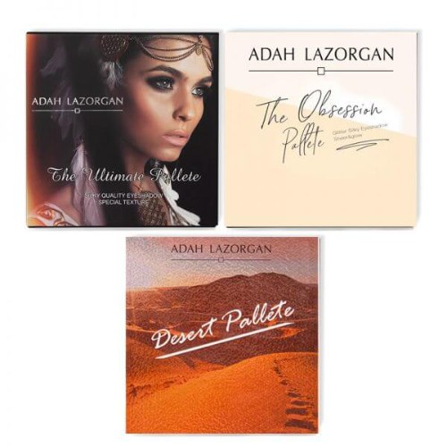 מארז פלטות צלליות Adah Lazorgan Desert + Obsession + Ultimatte Palettes